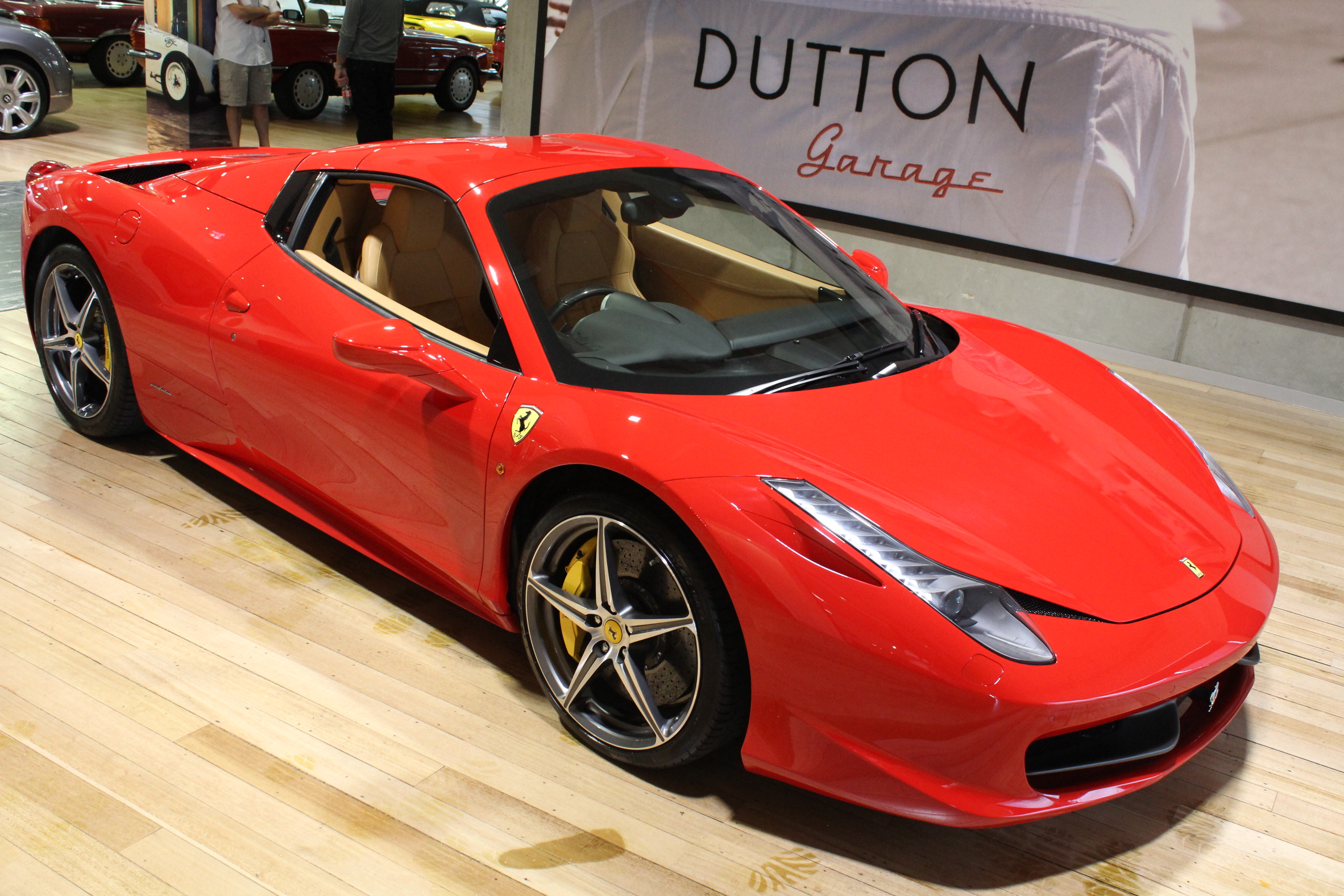 2012 Ferrari 458 Spider Convertible 2dr DCT 7sp 4.5i [Rel. Jun]