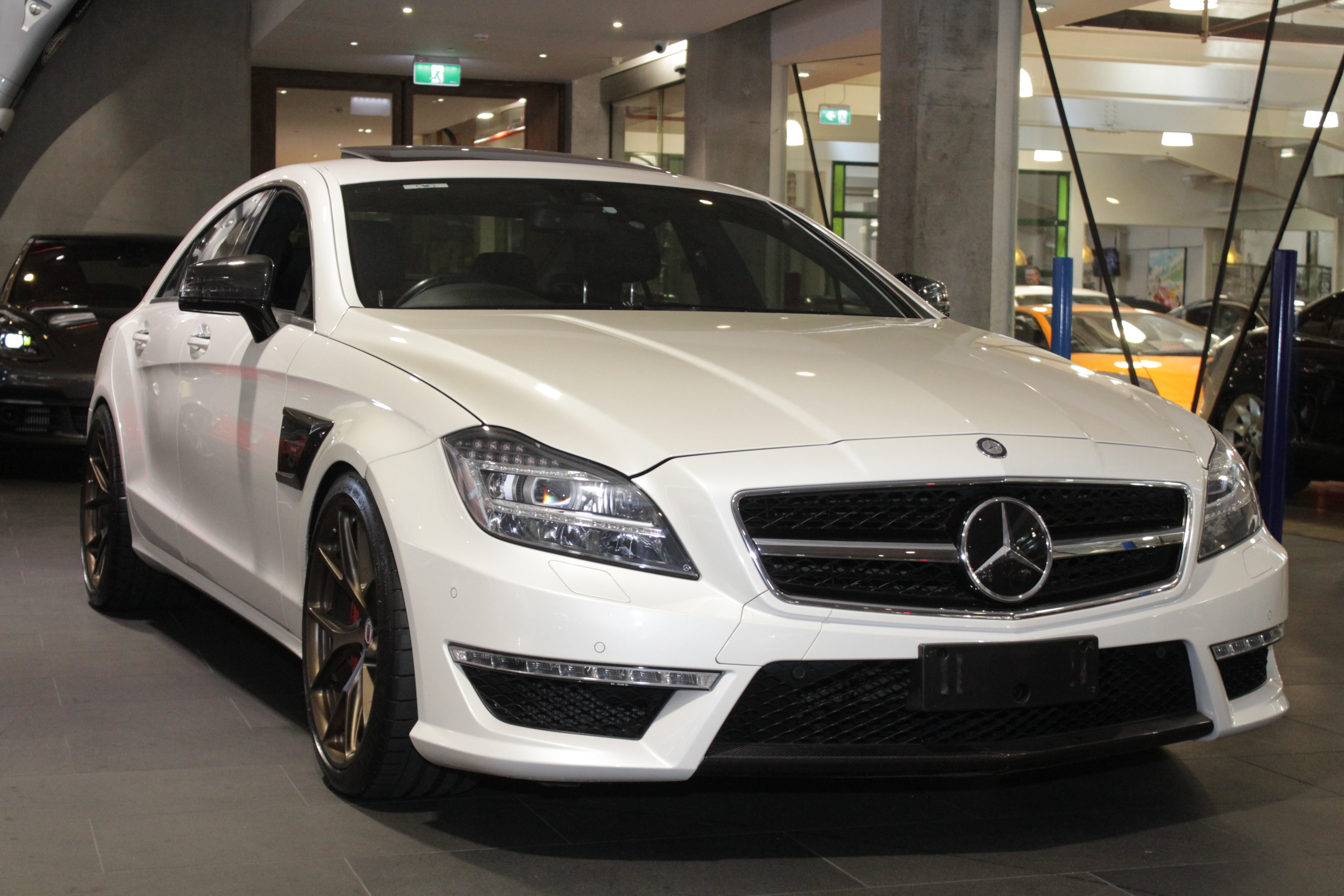 2012 Mercedes-Benz CLS63 C218 AMG Coupe 4dr SPEEDSHIFT MCT 7sp 5.5TT