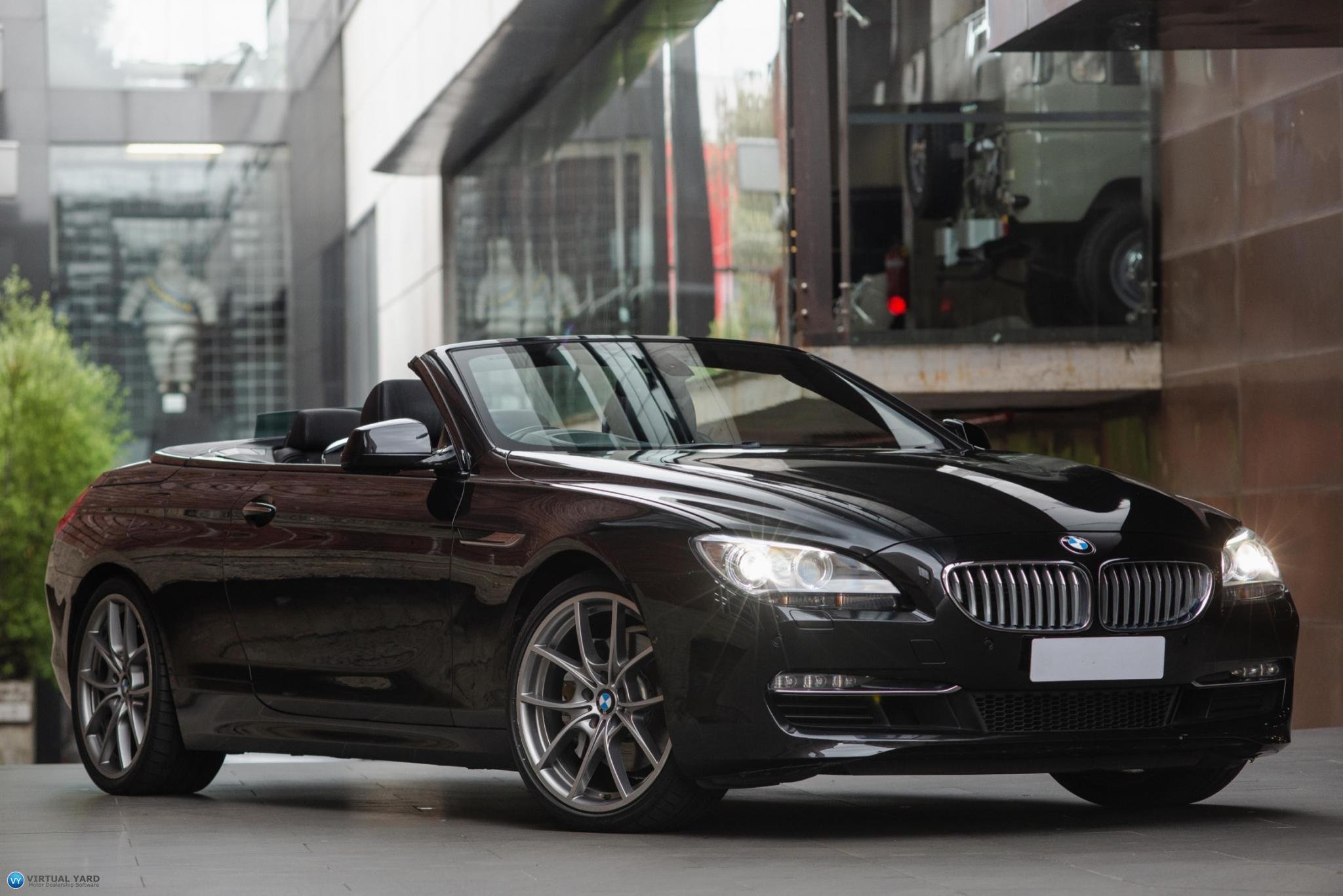 2011 BMW 6 Series F12 650i Convertible 2dr Steptronic 8sp 4.4TT [MY11]